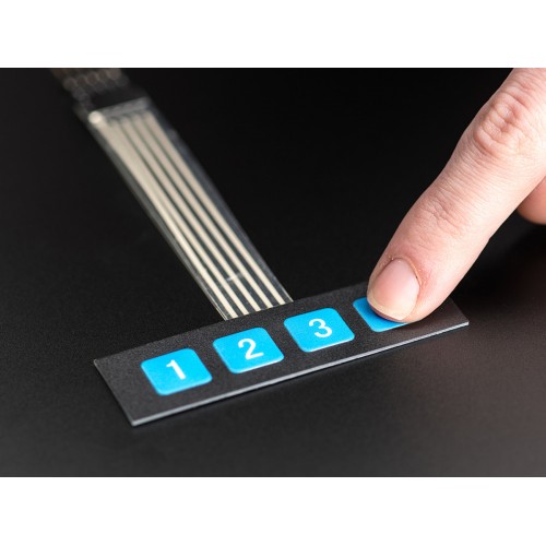 Buy online 1x4 KEYPAD WITH MEMBRANE SWITCHES at low price from DNA ...