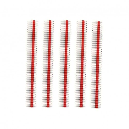 1x40 2.54 Mm Berg Strip - Straight Male Header Strip Red - Buy Online