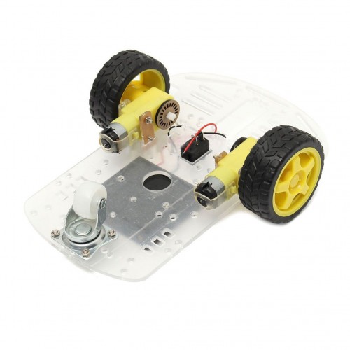 2 Wheel Robot Car Chassis for Robotics Projects