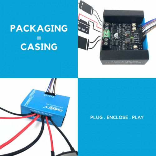 Buy Cytron 3Amp 4V-16V Dual Channel DC Motor Driver MDD3A Online