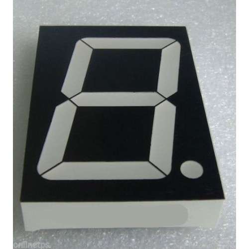 Purchase online 4 Inch Extra Large Red 7 Segment Display in India at ...