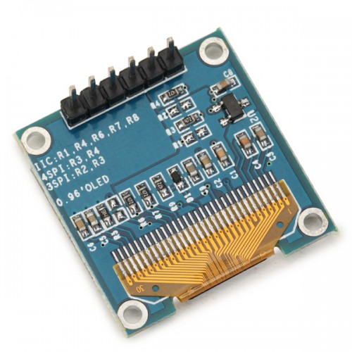 Purchase online in India 6Pin 128x64 Yellow Blue OLED Display at low ...