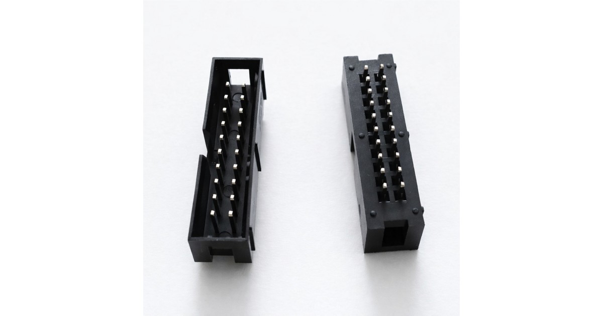 Buy Box Header Straight FRC 20 Pin Male Connector Online