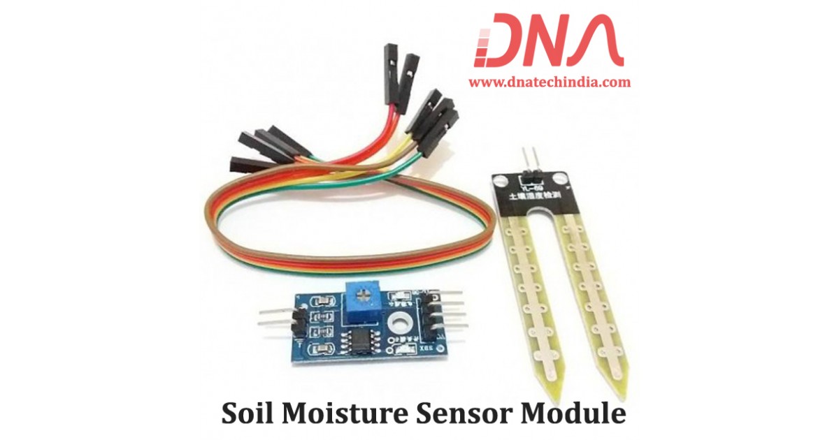 Buy Resistive Soil Moisture Sensor with Corrosion Resistant Probe ...