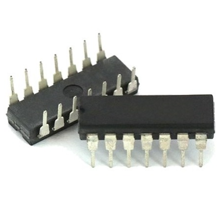 74LS04 Hex Inverter NOT Gate DIP IC - Buy Online in India