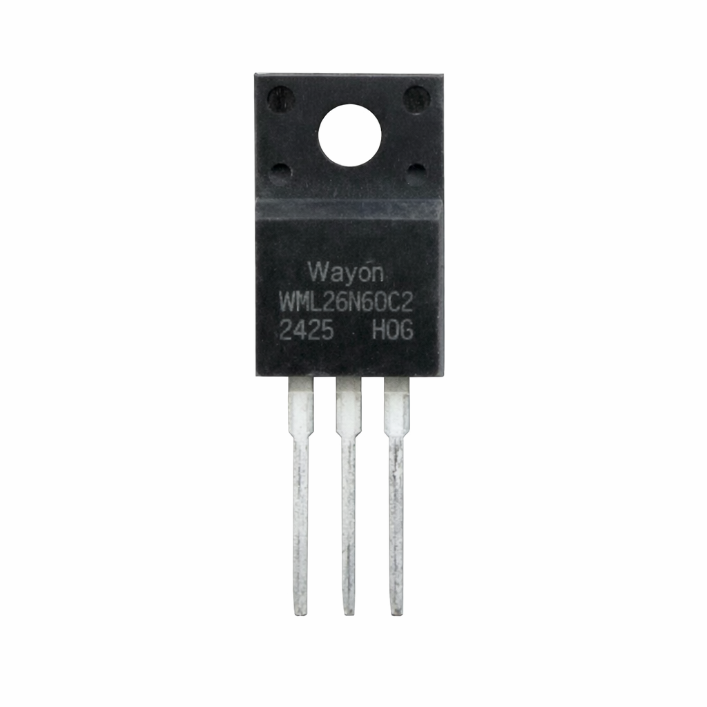 WAYON WML26N60C2 TO-220F MOSFET – High Voltage Component